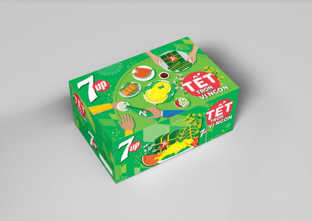 7UP TET 2018 Packaging – Attention Vietnam